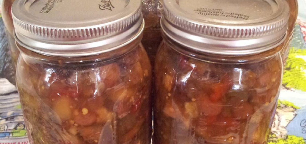 Eggplant relish by Colleen | Over the Salt